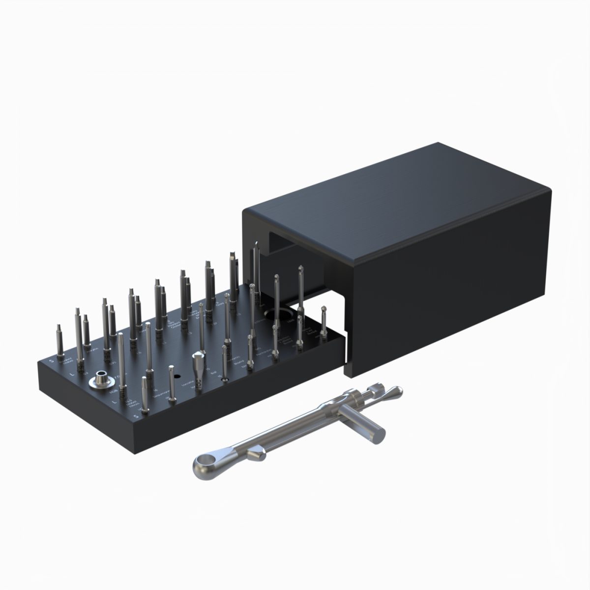 Axium Screwdriver Set with Torque Wrench and Lid – PartMaker